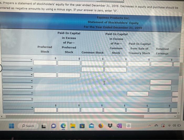 Comprehensive Problem 4 Part 2: Note: You must | Chegg.com