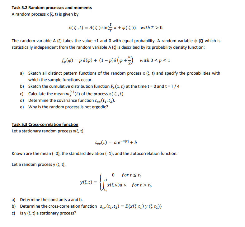 Solved Solve and provide answer of each subpart of both | Chegg.com