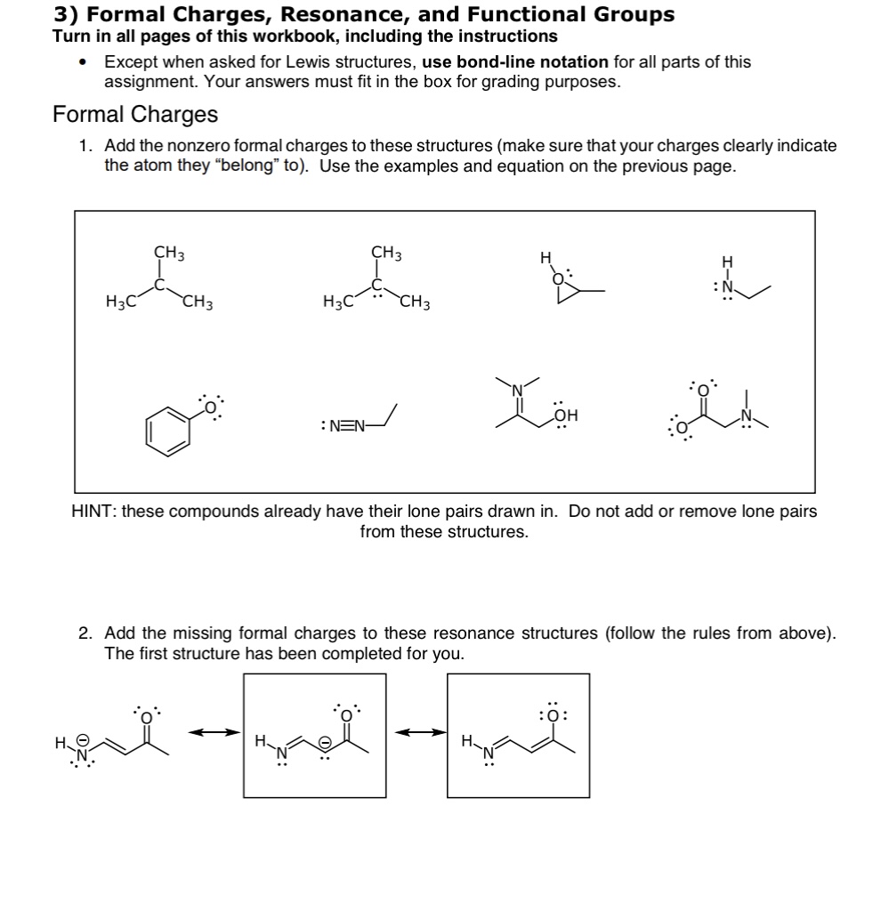Solved Add formal charges to each resonance form of HCNO | Chegg.com
