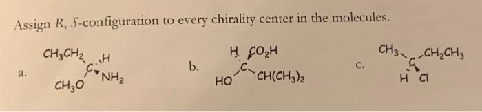 Solved Assign R, S-configuration to every chirality center | Chegg.com