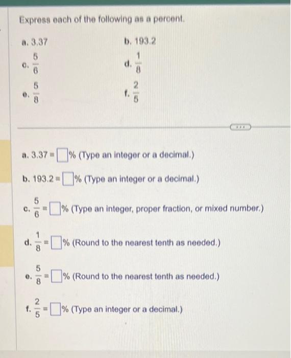 Solved Find the decimal number halfway between the following | Chegg.com