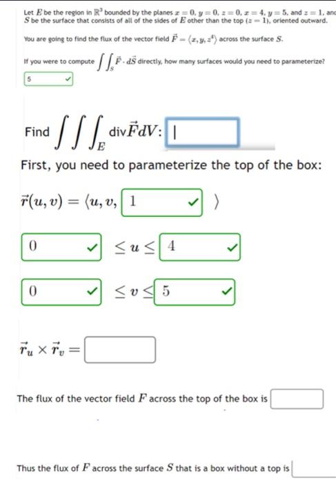 Solved Let E be the region in R³ bounded by the planes x = | Chegg.com
