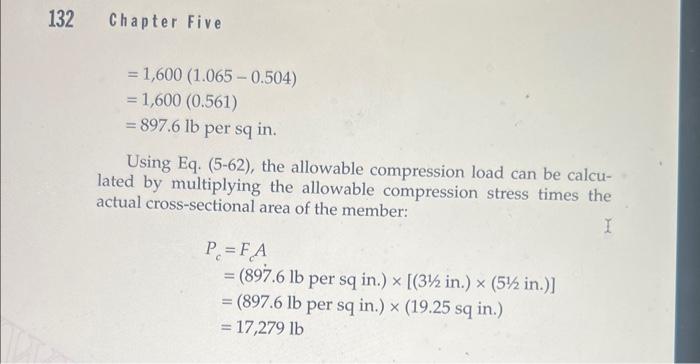 Solved Shoring allowable load evaluation: a Recalculate the | Chegg.com