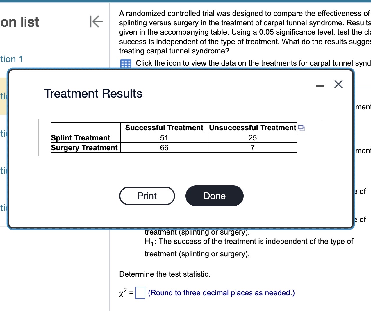 Solved A randomized controlled trial was designed to compare | Chegg.com