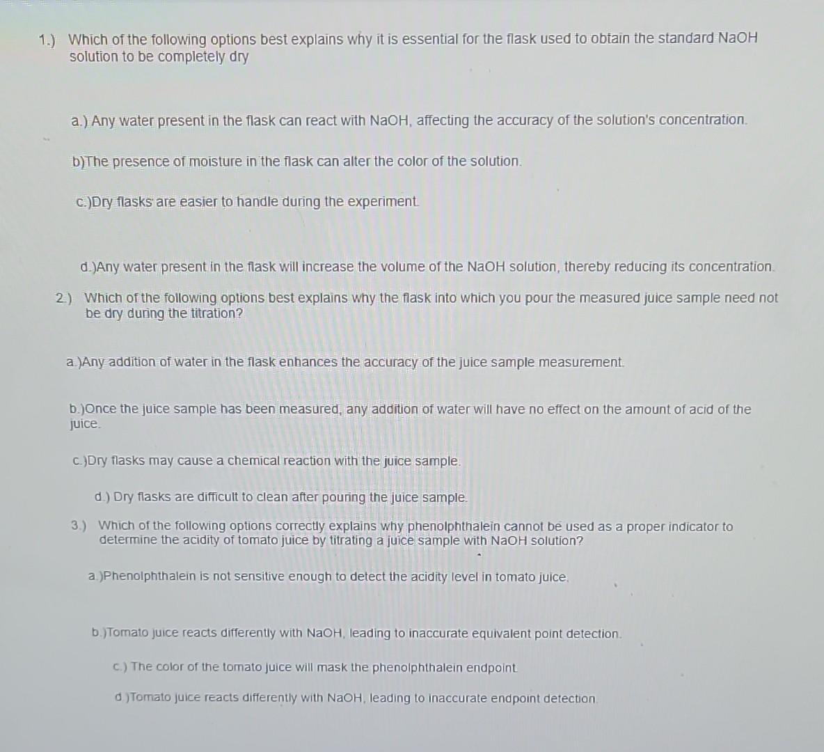 Solved Which of the following options best explains why it | Chegg.com
