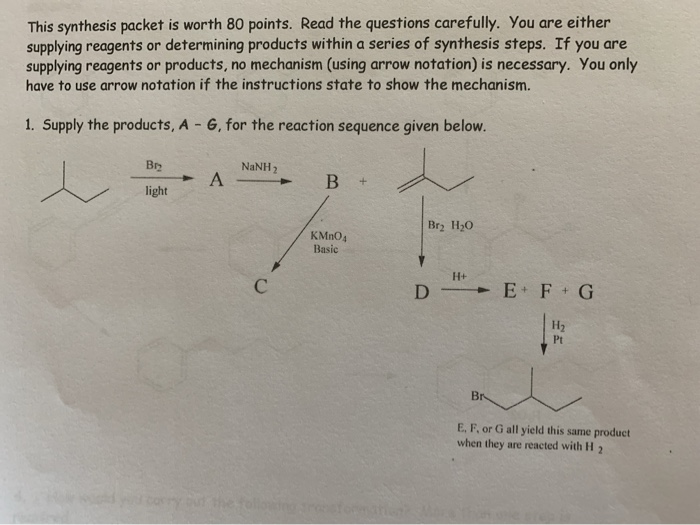 Solved This synthesis packet is worth 80 points. Read the | Chegg.com