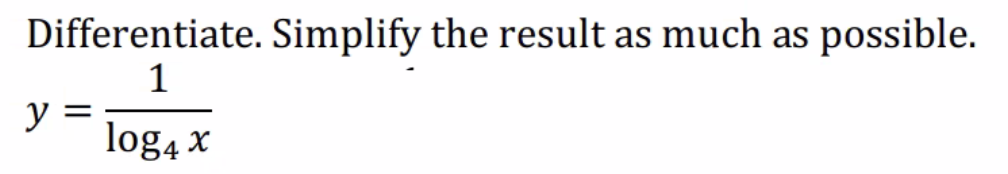 Solved Differentiate. Simplify the result as much as | Chegg.com