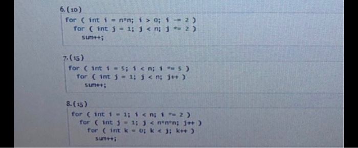 Solved what is the Big-o runtime for the algorithm? could | Chegg.com