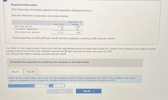 Solved Required information [The following information | Chegg.com