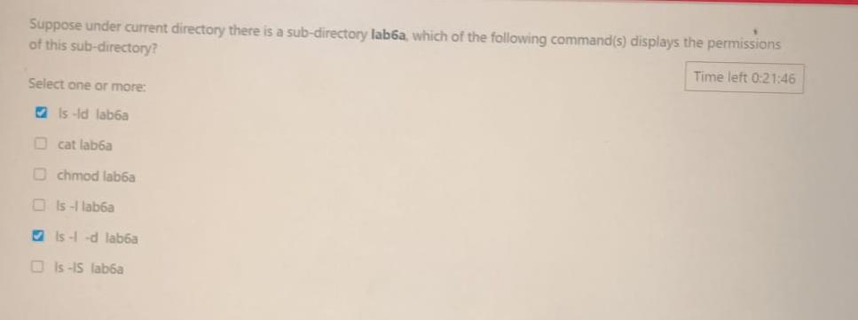 Solved Suppose under current directory there is a | Chegg.com