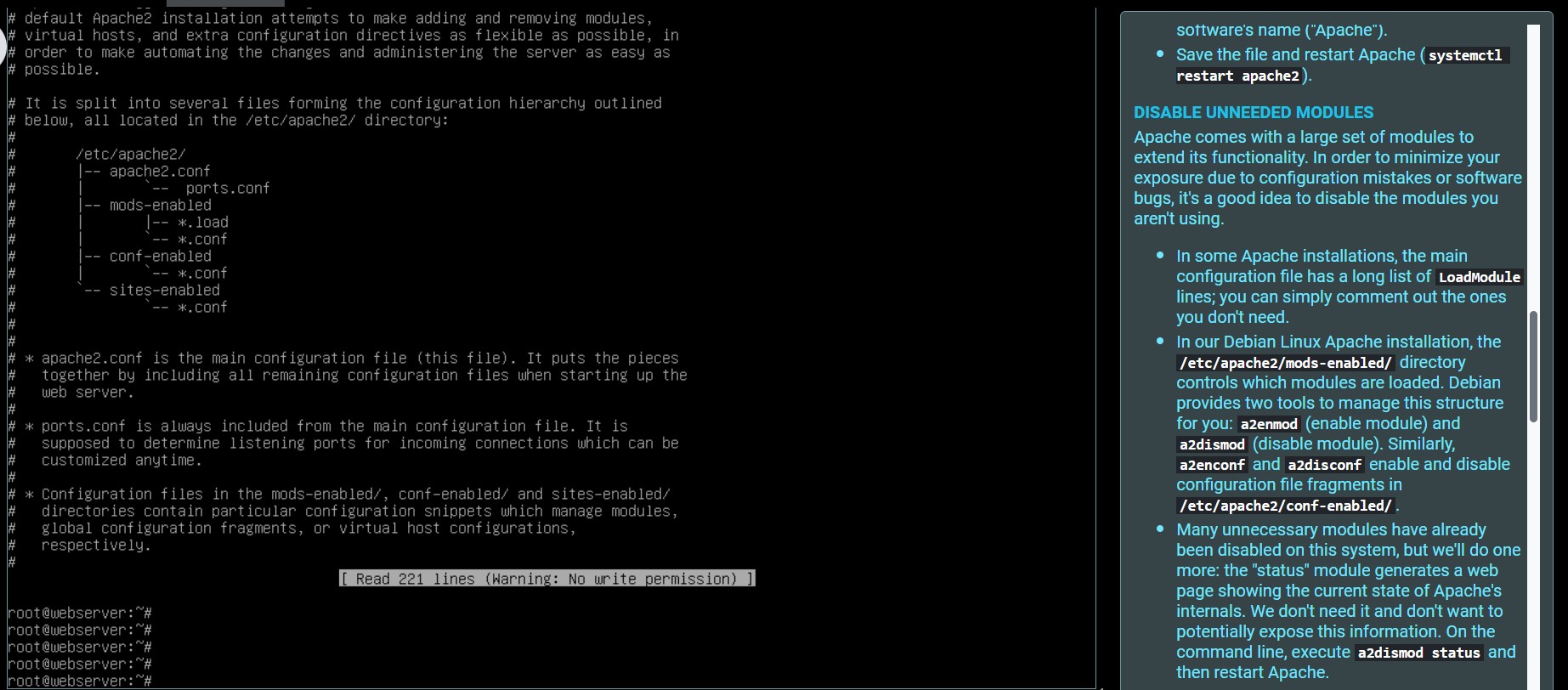 Solved sottware's name ("Apache").Save the file and restart | Chegg.com