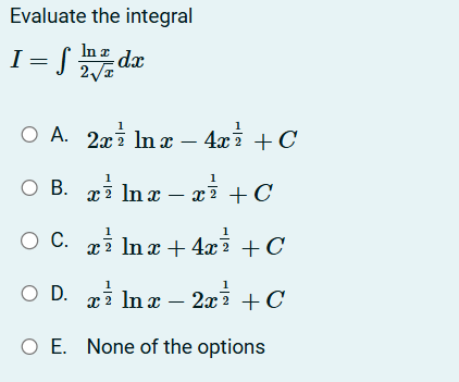 Solved Evaluate the integral by substitution | Chegg.com