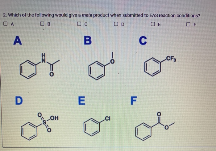 Solved The following questions concern reactions that belong | Chegg.com