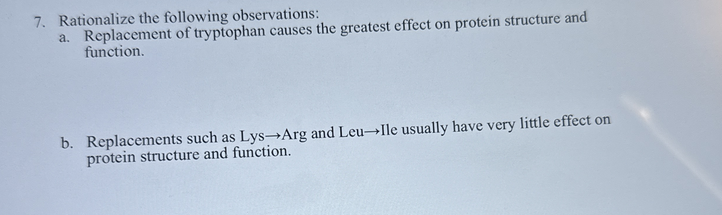 Solved Rationalize the following observations:a. | Chegg.com