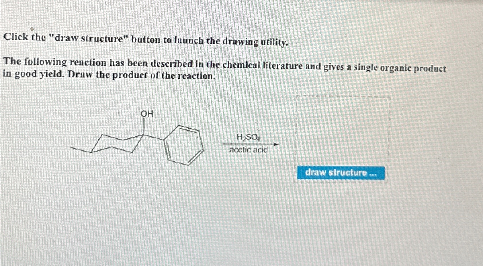 Solved Click the "draw structure" button to launch the | Chegg.com