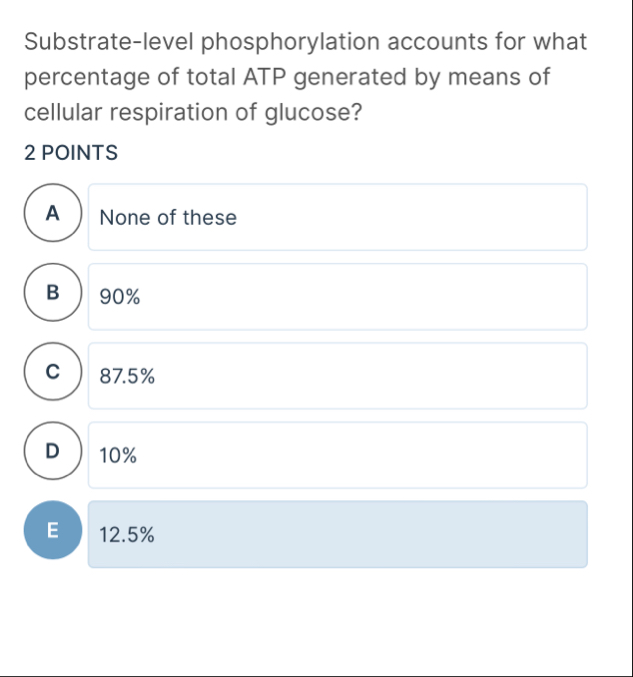 Solved Substrate-level phosphorylation accounts for what | Chegg.com