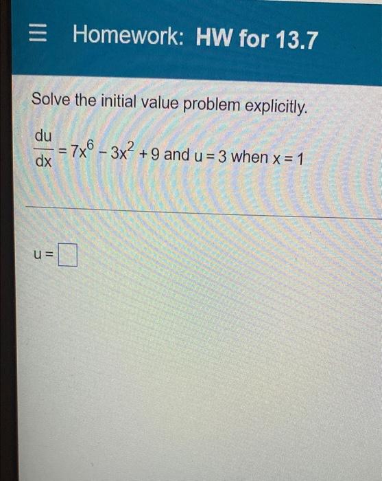 Solved Question 6)) Solve the initial value problem | Chegg.com