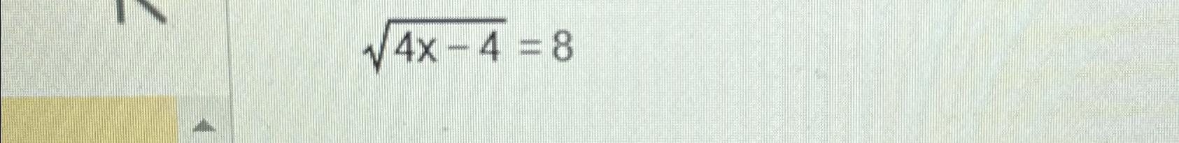 Solved 4x-42=8 | Chegg.com