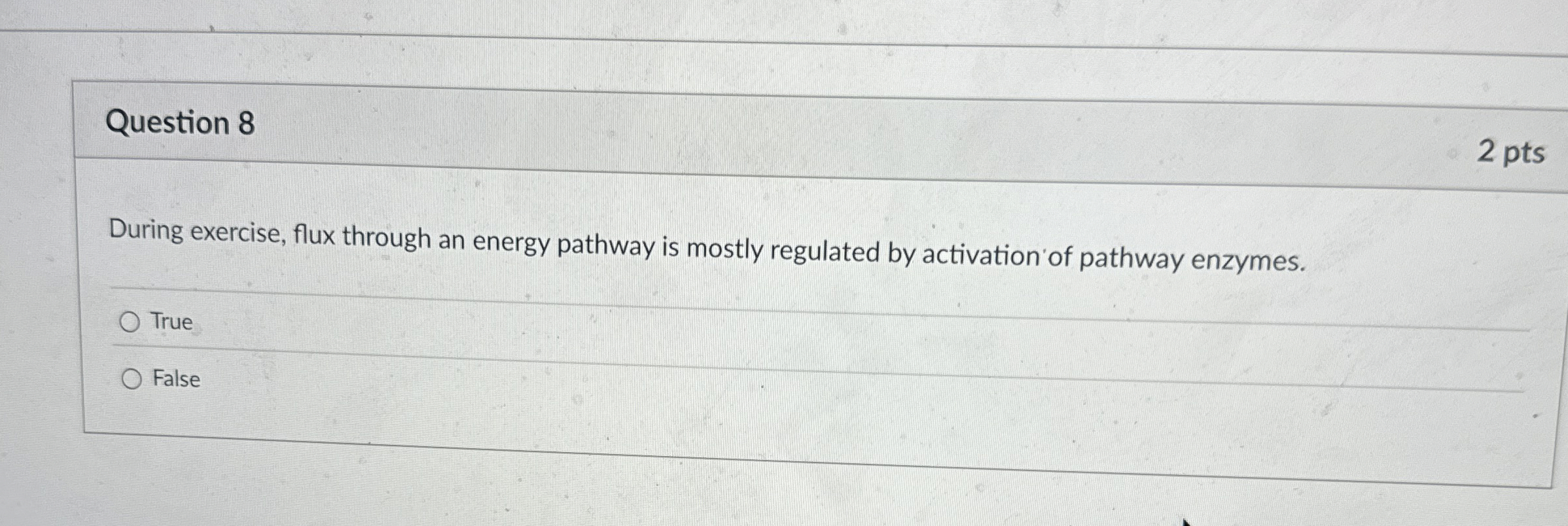 Solved Question 82 ﻿ptsDuring exercise, flux through an | Chegg.com