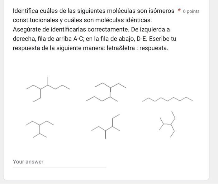 Solved Identify which of the following molecules are | Chegg.com Solved Identify which of the following molecules are | Chegg.com