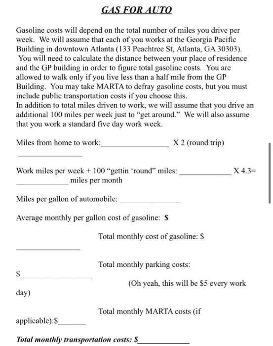 Budget O Rama Each of you must do your own budget. | Chegg.com