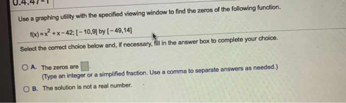 Solved Use a graphing utility with the specified viewing | Chegg.com