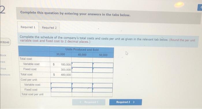 Solved Complete this question by entering your answers in | Chegg.com