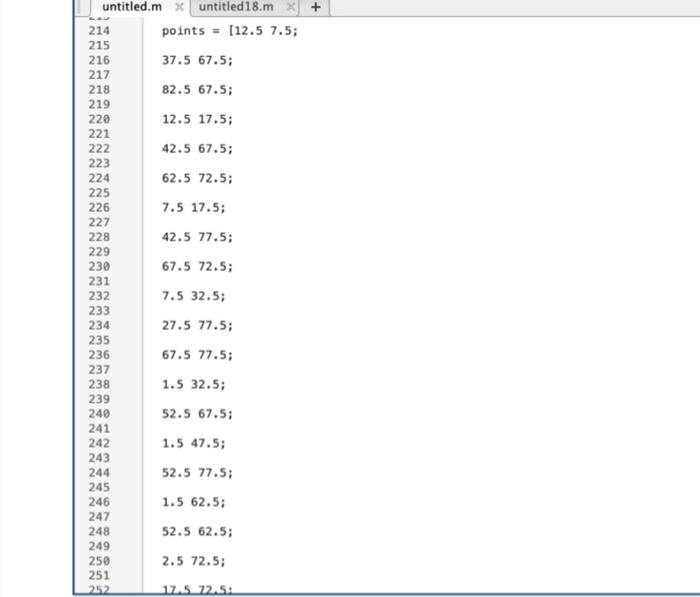Solved I need help ASAP! I am trying to develop a code to | Chegg.com