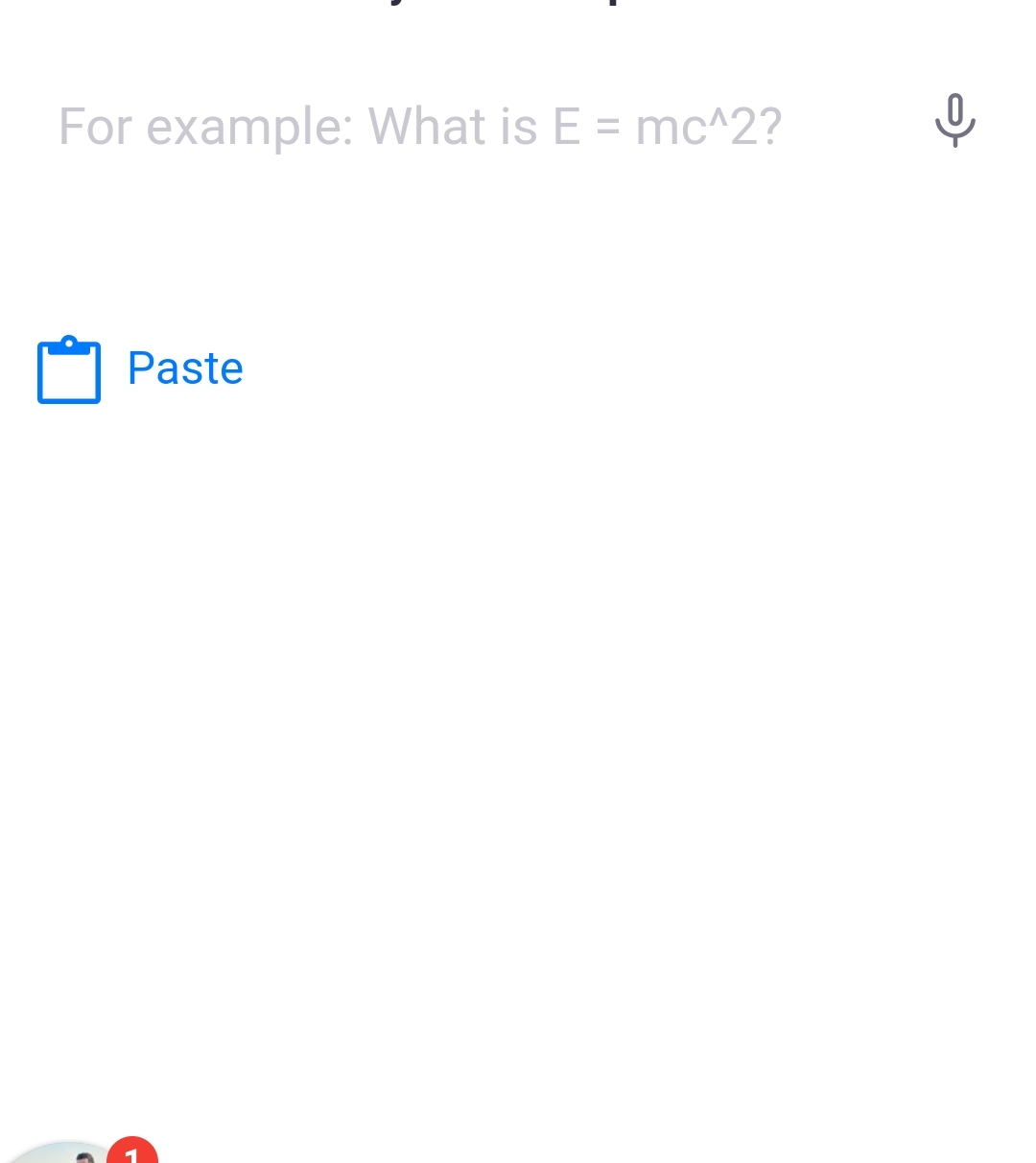 Solved For example: What is E=mc2 ?!Paste | Chegg.com