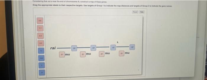 Solved Part A You conduct a series of two-point mapping | Chegg.com