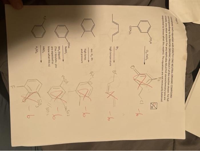 Solved complete each equation with EXACTLY ONE NEUTRAL | Chegg.com