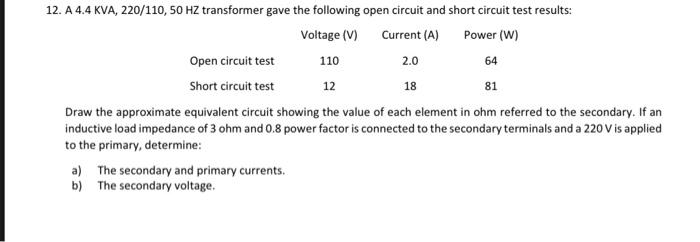 Draw the approximate equivalent circuit showing the | Chegg.com