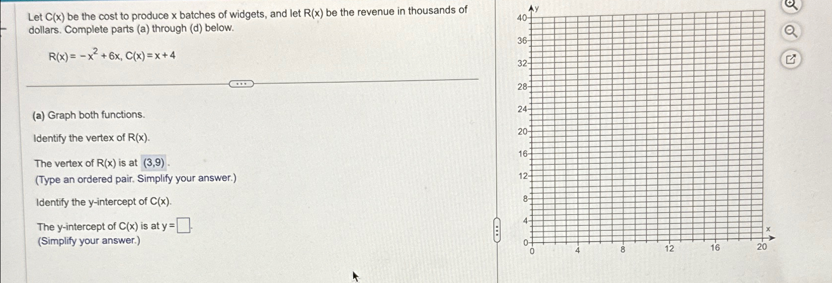 Solved Let C(x) ﻿be the cost to produce x ﻿batches of | Chegg.com