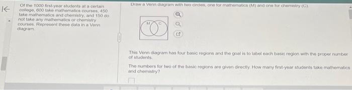 Solved of students. The mambers for two of the basic regions | Chegg.com