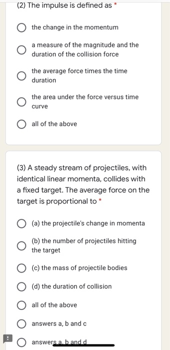 Solved (1) The linear momentum-impulse theorem gives a | Chegg.com
