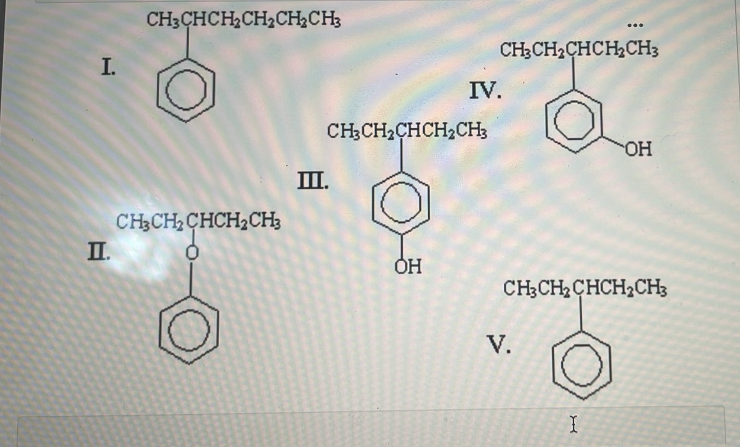 Solved Which one is 3-phenylpentane? | Chegg.com