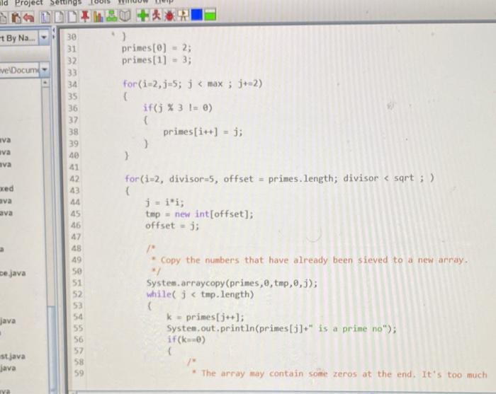 Solved if (k==0) \{ /∗ * The array may contain some zeros at | Chegg.com
