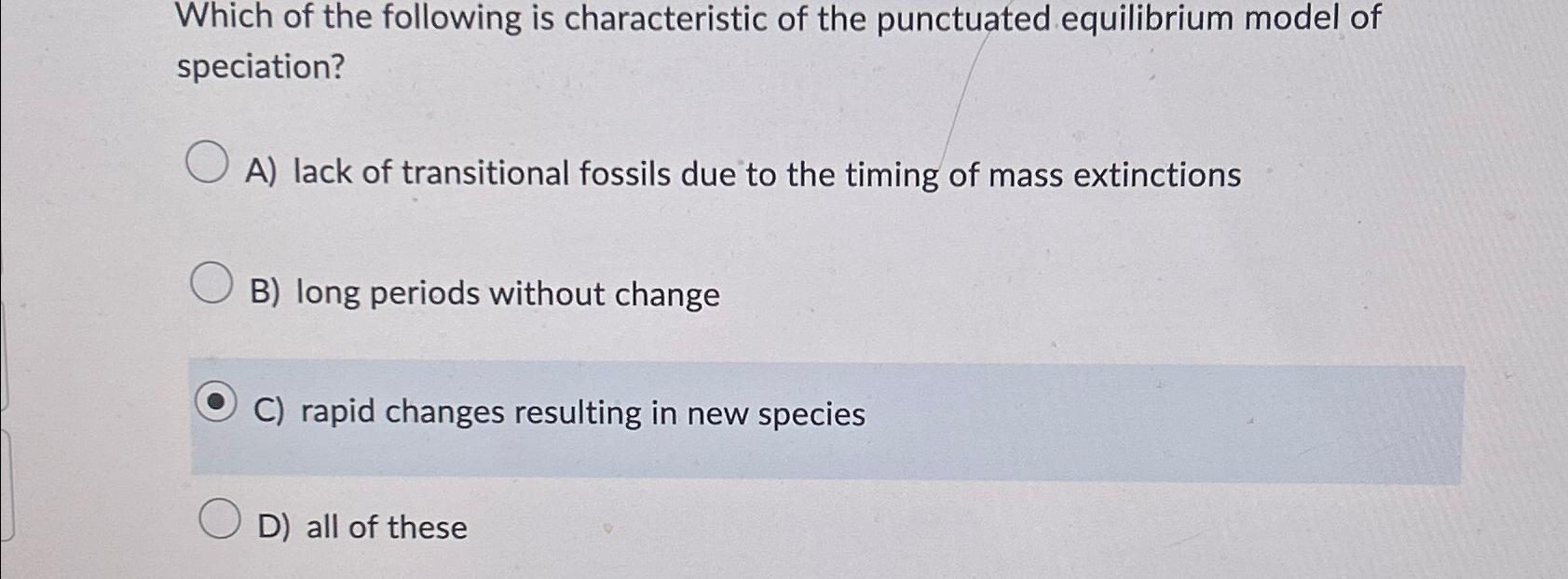 Solved Which of the following is characteristic of the | Chegg.com