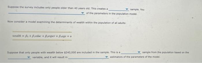 Solved 2. Missing data, nonrandom samples, and outlying | Chegg.com