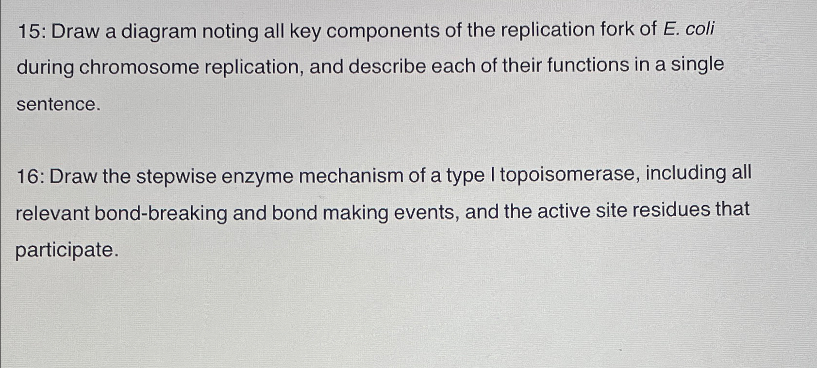 Solved 15: Draw a diagram noting all key components of the | Chegg.com