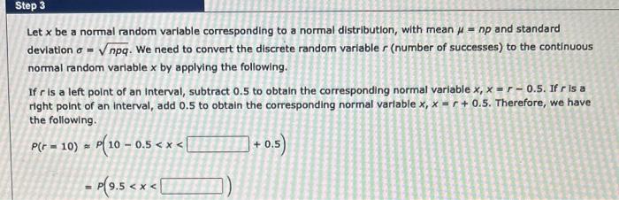 Solved Let x be a normal random variable corresponding to a | Chegg.com