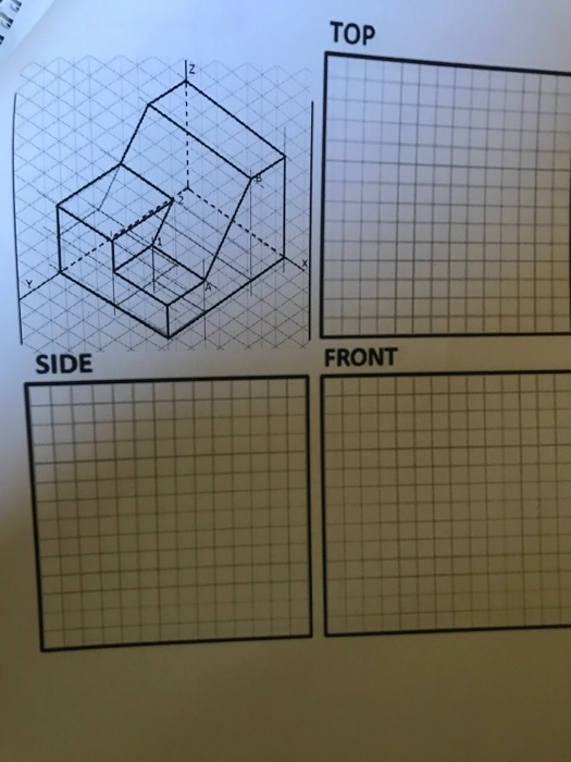 Solved TOP SIDE FRONT | Chegg.com