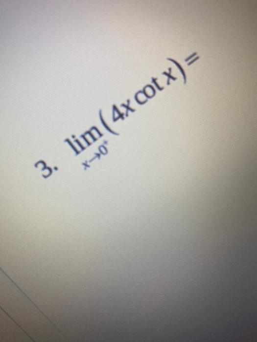 Solved 20 points Analytically evaluate each limit, if it | Chegg.com