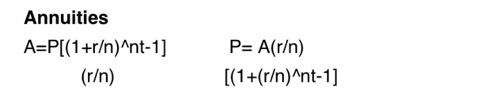 Solved this math is called annuities i was wondering i some | Chegg.com