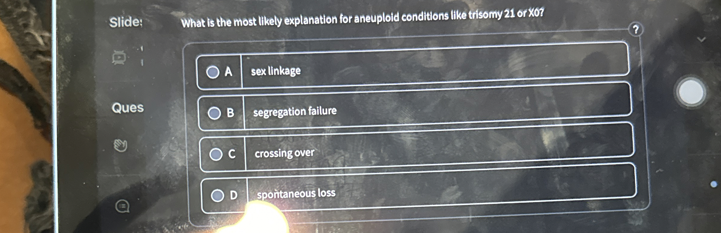 Solved What is the most likely explanation for aneuploid | Chegg.com