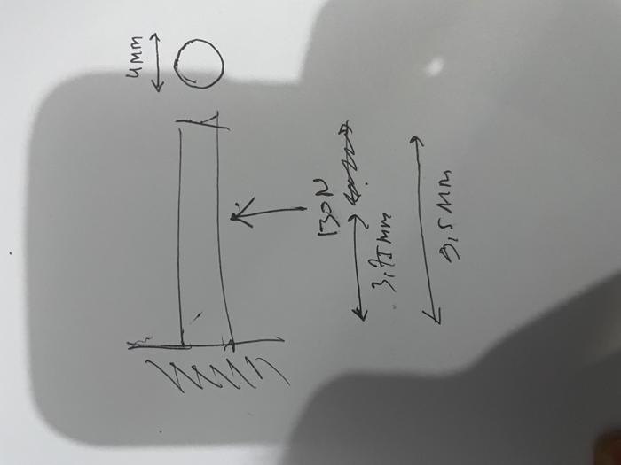 compute the reaction, NVM diagram and von mises | Chegg.com