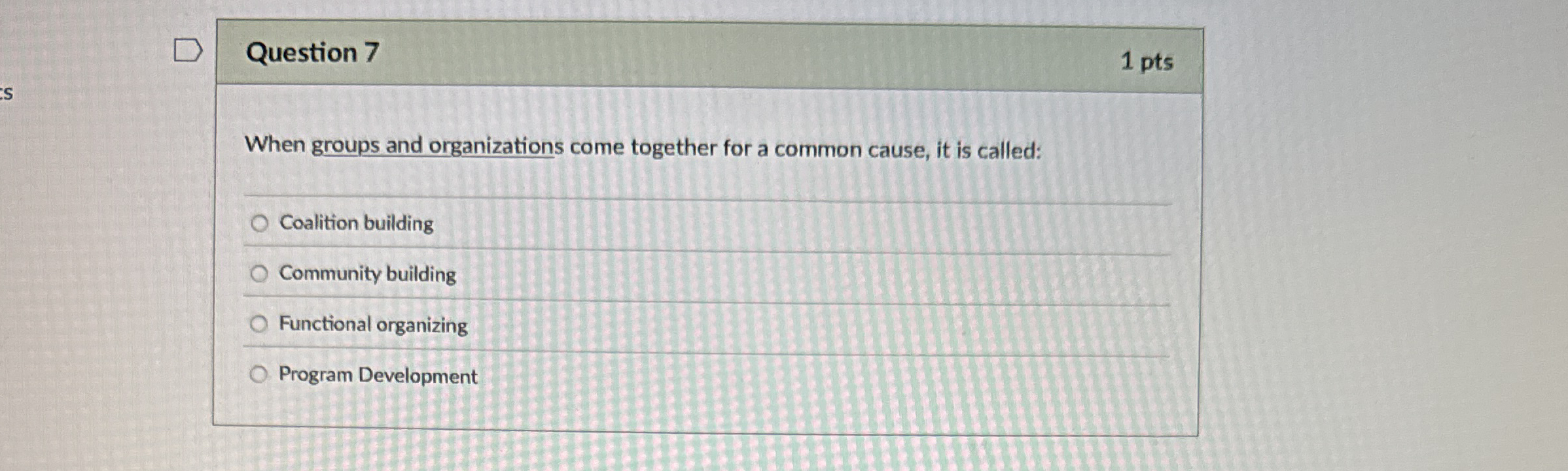 Solved Question 71 ﻿ptsWhen groups and organizations come | Chegg.com