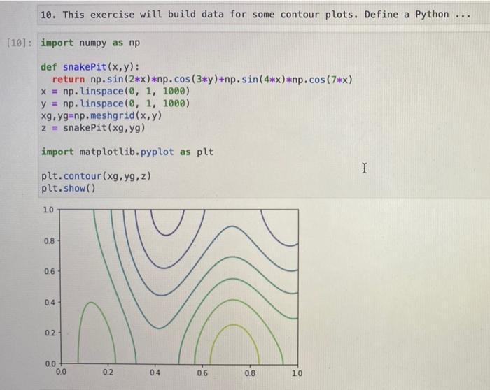 Solved Please answer #12 ONLY in PYTHON CODE using | Chegg.com