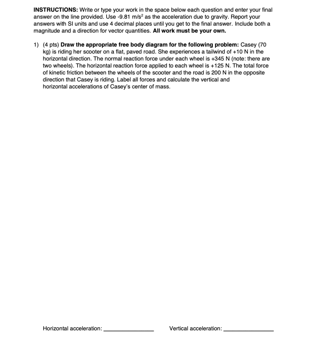 Solved INSTRUCTIONS: Write or type your work in the space | Chegg.com