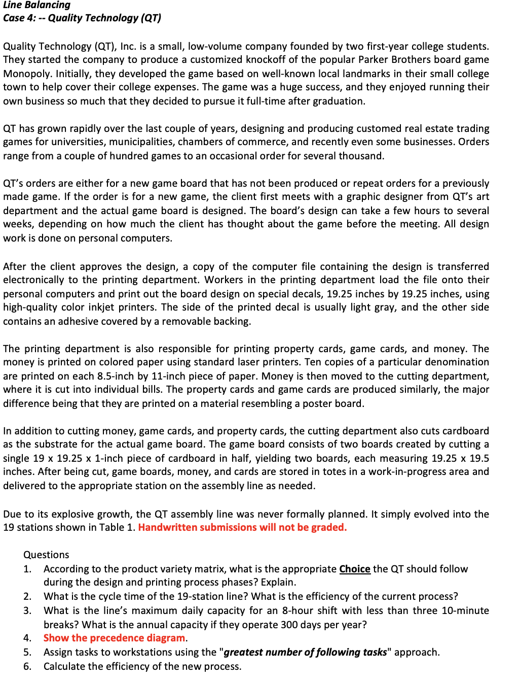 Solved Questions According to the product variety matrix, | Chegg.com